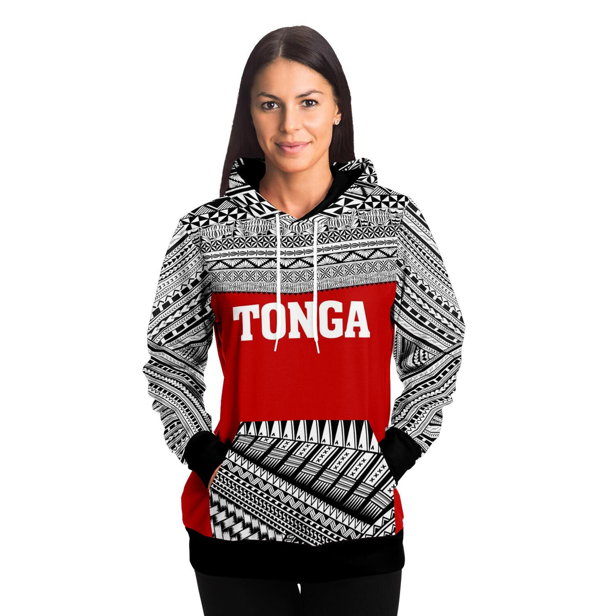 Tonga Hoodie - Tongan Design Hoodie - Sila Tonga Hoodie 1 – Atikapu